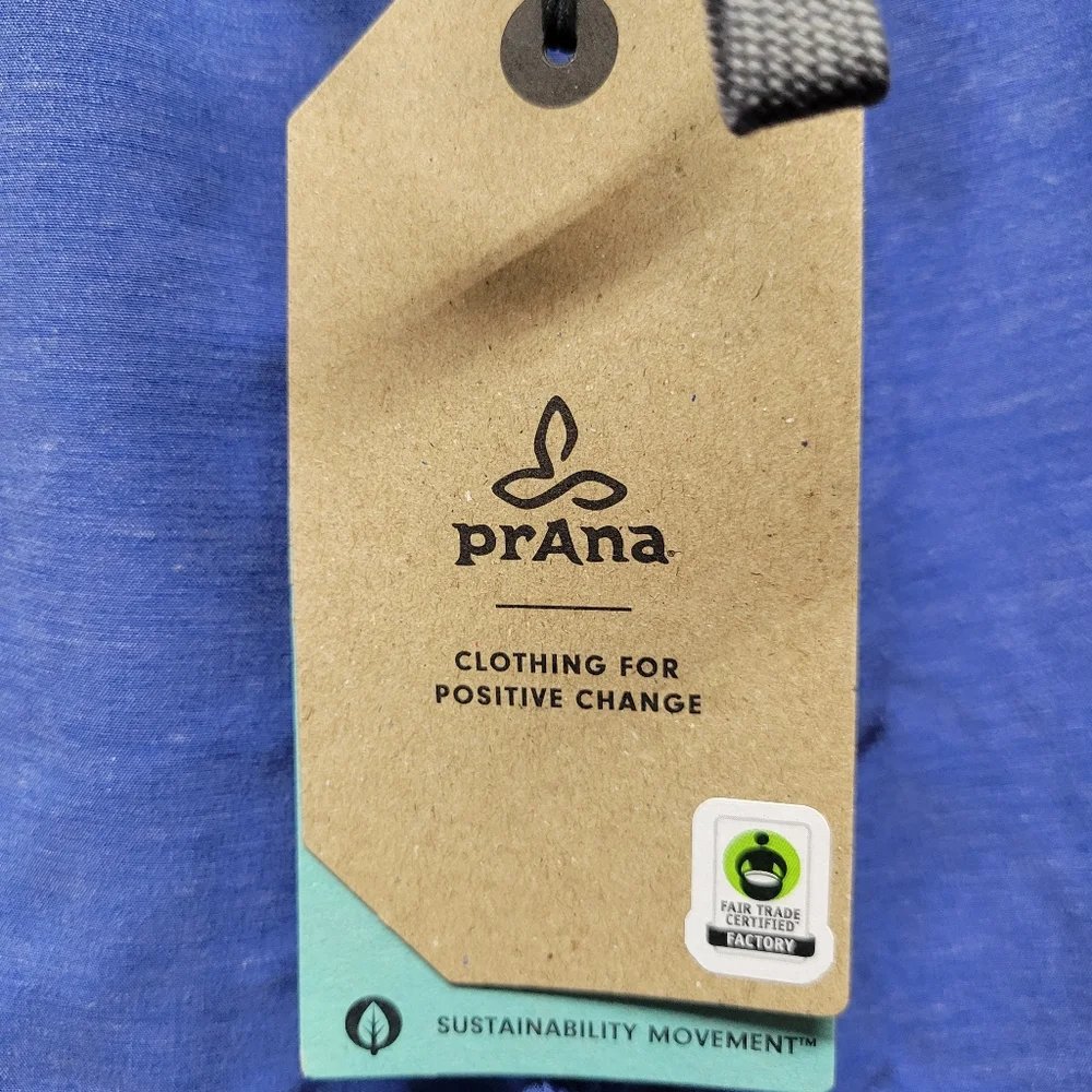 Prana | Shorts | Prana Metric Ewaist Short Rich Sapphire Xxl Nwt | Poshmark